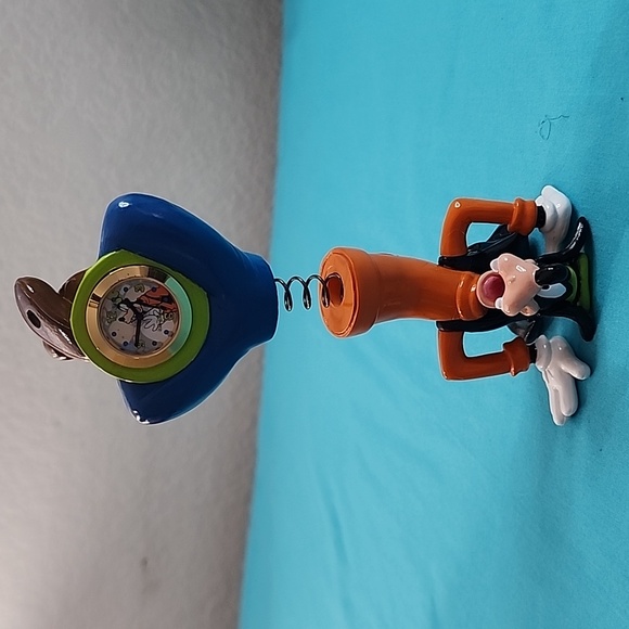 Disney | Wall Decor | Bnib Disney Parks Time Works Goofy Spring Clock ...
